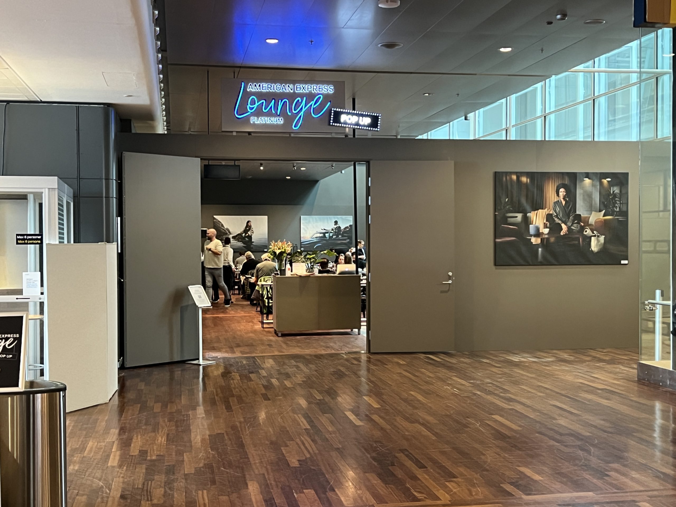 Amex Pop Up Lounge öppnar på Arlanda - fram till ny lounge lanseras ...